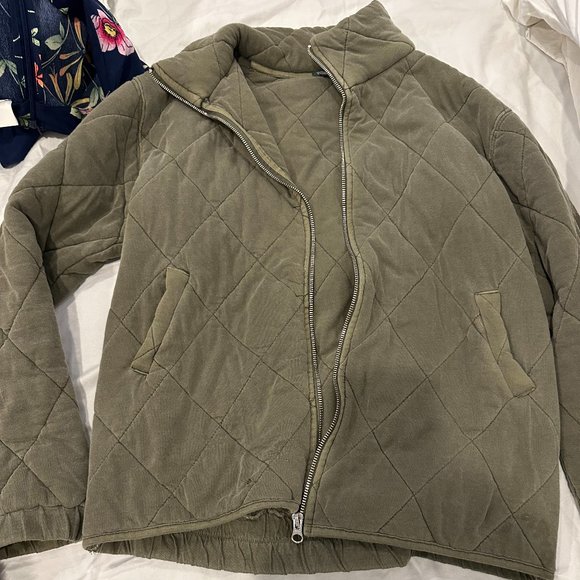 wild fable | Jackets & Coats | Quilted Target Army Green Lightweight ...